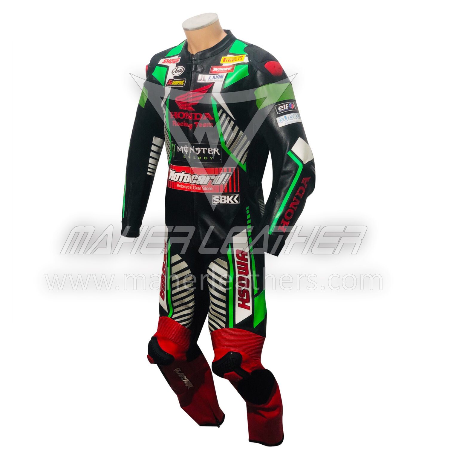 Honda monster moto gp racing suit | leather riding motorcycle suits