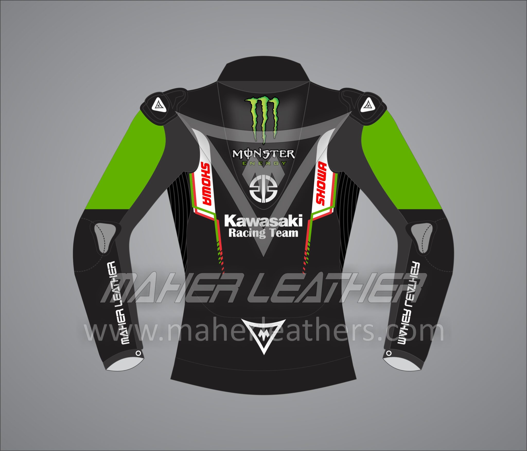 Jonathan Rea Kawasaki SBK Racing Motorcycle Jacket 2023